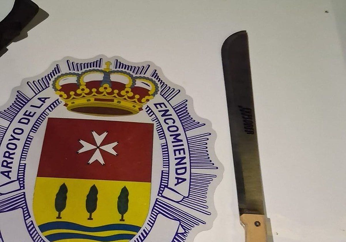 Detenido por llevar un machete de grandes dimensiones en las fiestas de ...