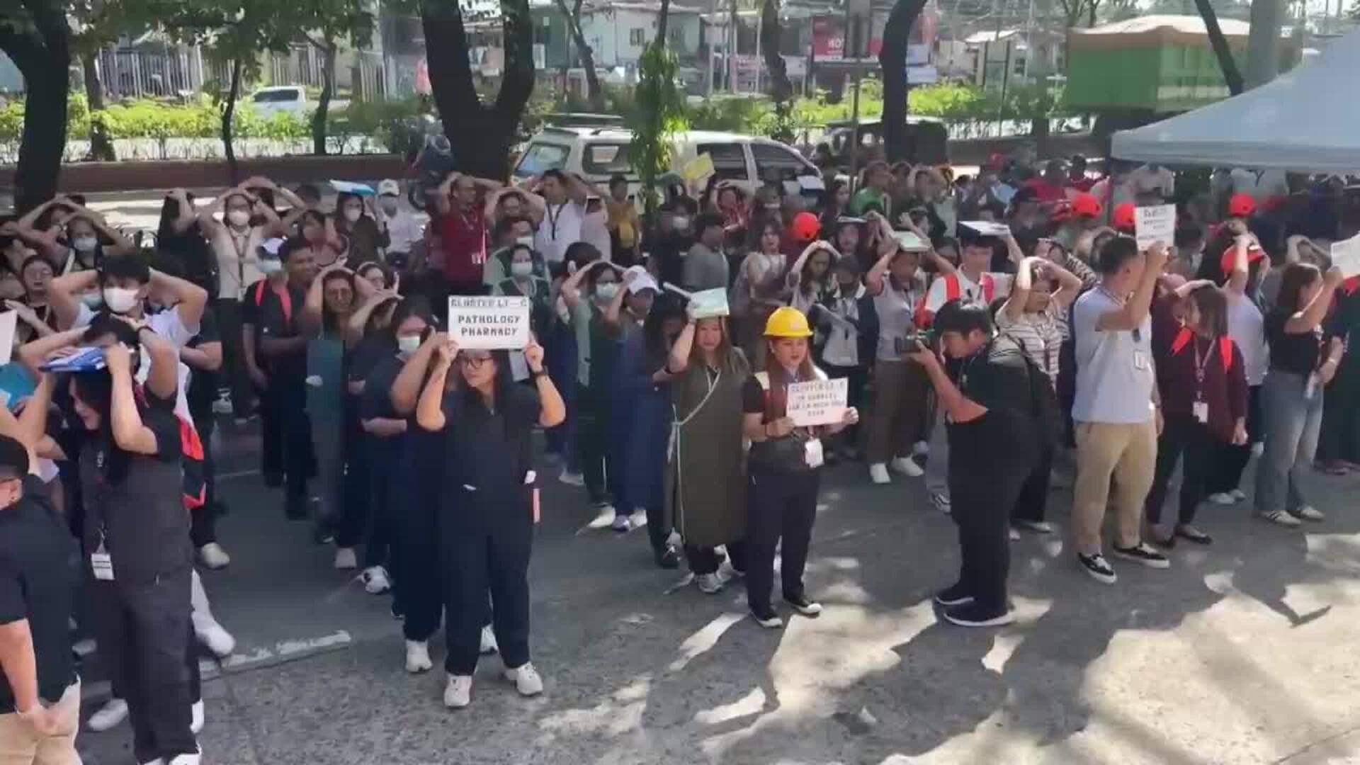 Filipinas realiza un simulacro de terremoto tras el seísmo de 7,8 ...