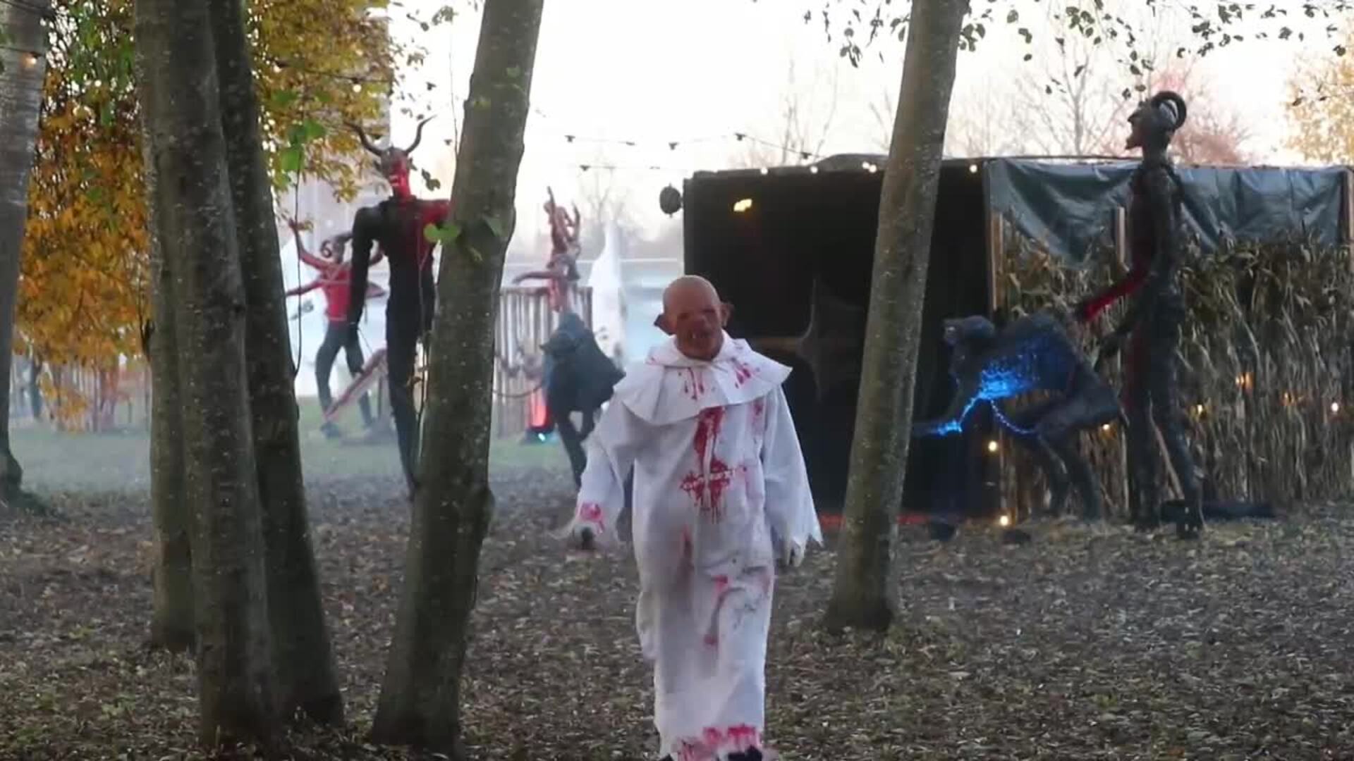 Lucavsala, el parque de Halloween en Riga que causa furor hasta noviembre