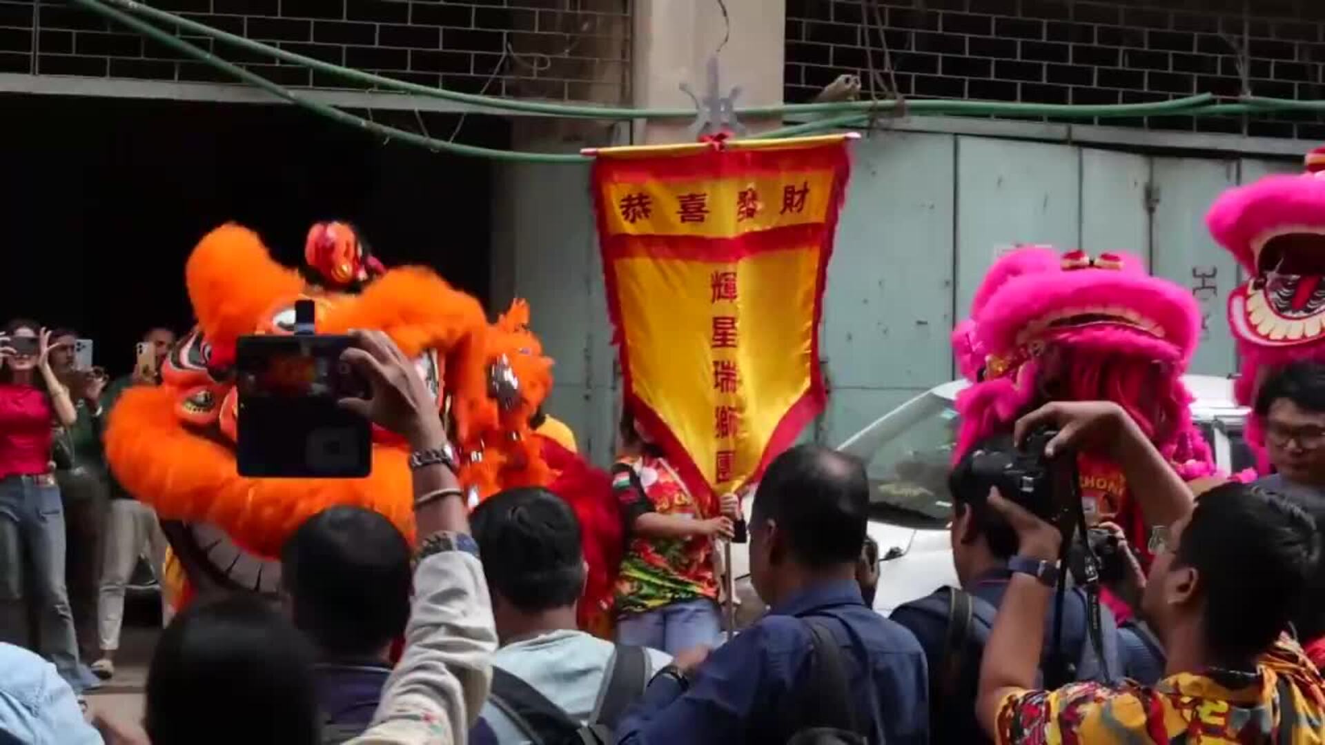 La ciudad india de Calcuta se une a los festejos por el Año Nuevo lunar