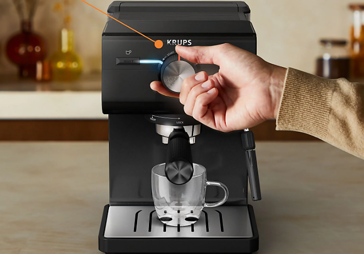 Esta cafetera Krups es el secreto para un café como el del bar ...
