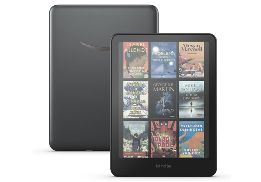 Lee los libros que quieras, incluso a color, con el Kindle Colorsoft ...
