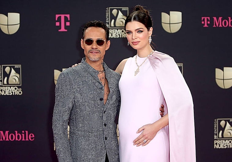Marc Anthony y Nadia Ferreira dan la bienvenida a su primer hijo en común