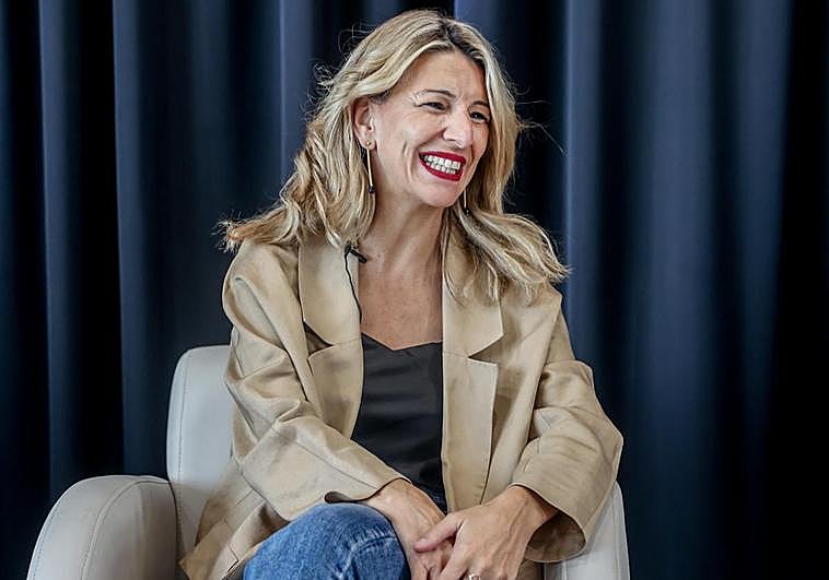 El lado más íntimo de Yolanda Díaz: su desconocido marido, su padre ...