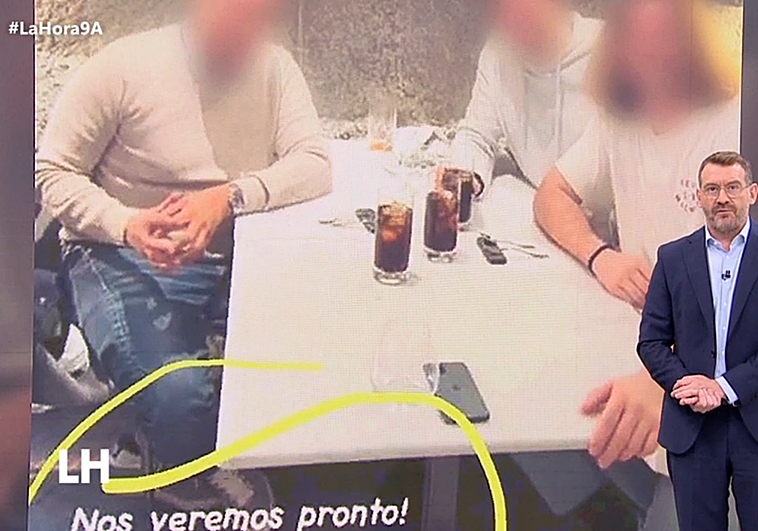 Sale a la luz una fotografía que une a Daniel Sancho y Edwin Arrieta ...