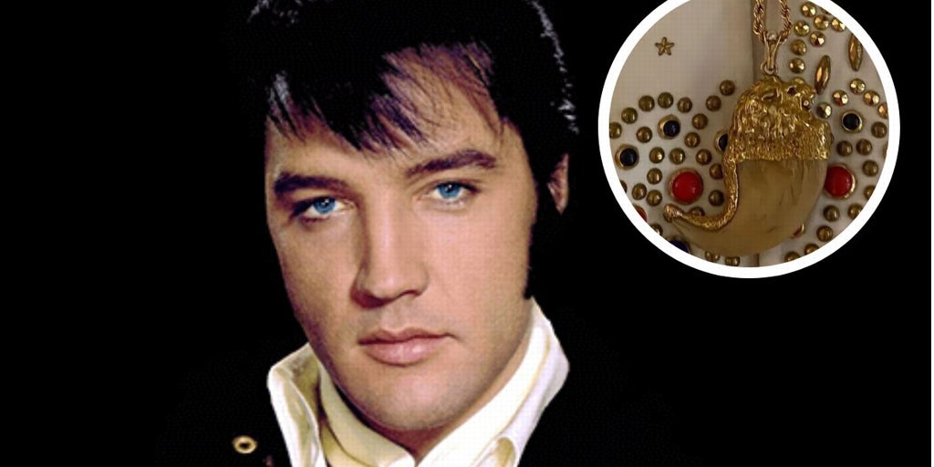 Sale a subasta el colgante más emblemático de Elvis Presley