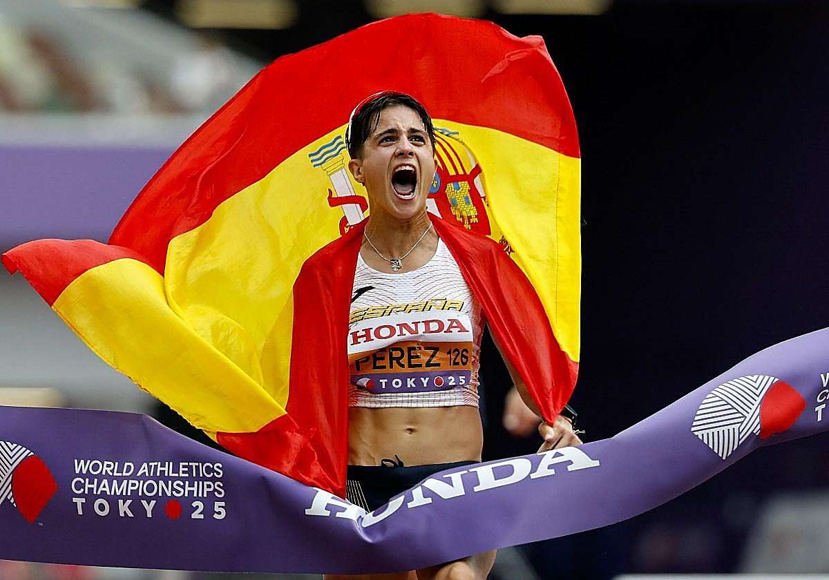 Quién es María Pérez, líder de la marcha española en Tokio: un reciente ...