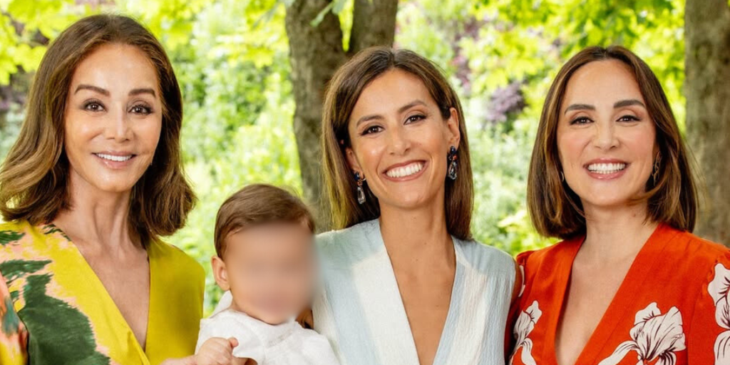 Ana Boyer comparte los detalles del bautizo de su tercer hijo