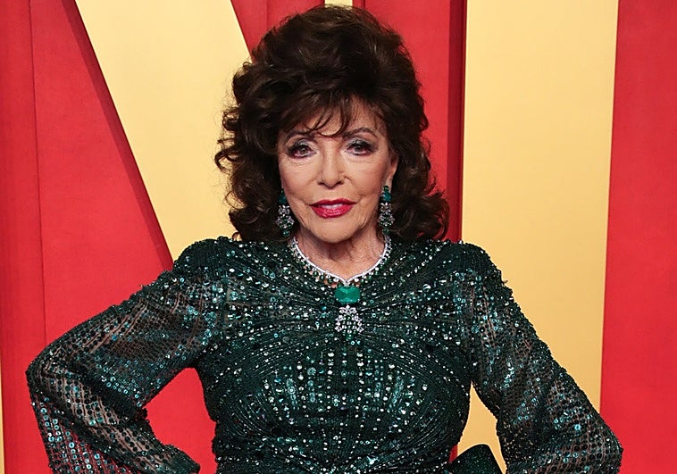 Joan Collins y su imponente desafío al tiempo: posa en bañador a sus 92 ...