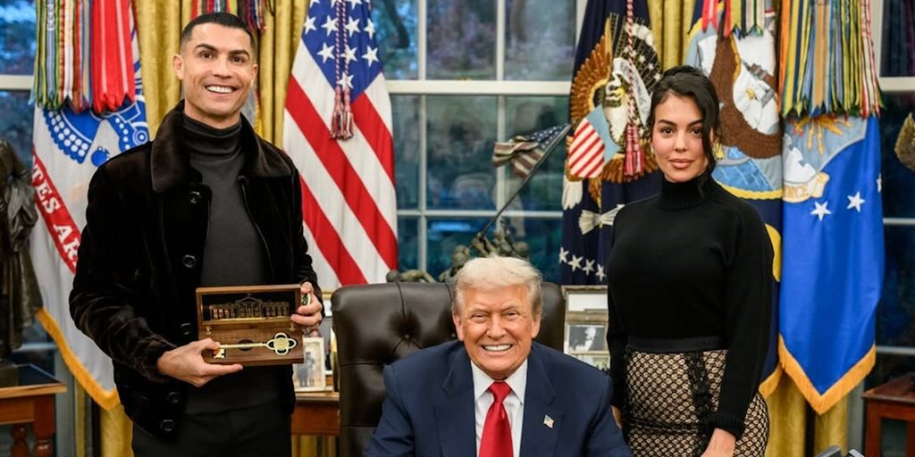La visita a la Casa Blanca desata el rumor: ¿está embarazada Georgina?