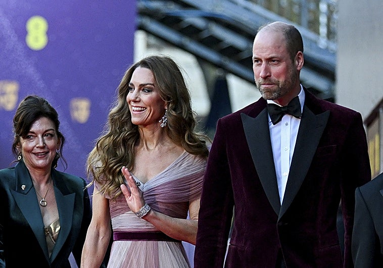 Kate Middleton y el Príncipe Guillermo, protagonistas en los BAFTA tras ...