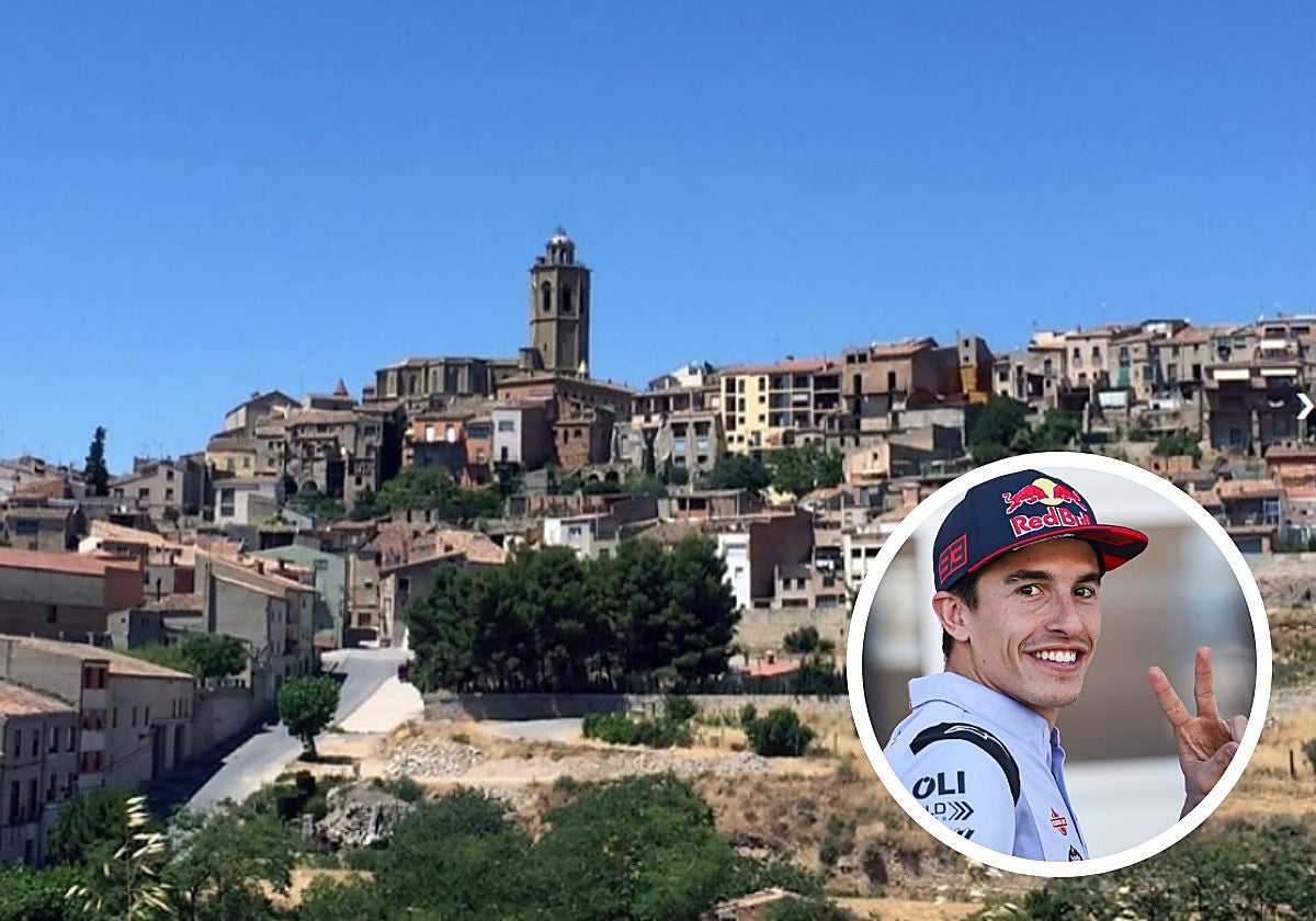 El refugio de Marc Márquez en Lérida: un pueblo medieval con muralla y ...