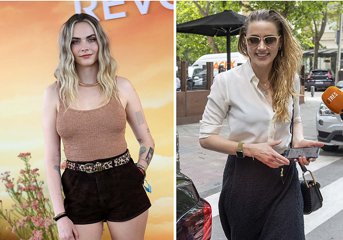 Cara Delenvigne confirma que mantuvo una relación con Amber Heard ...