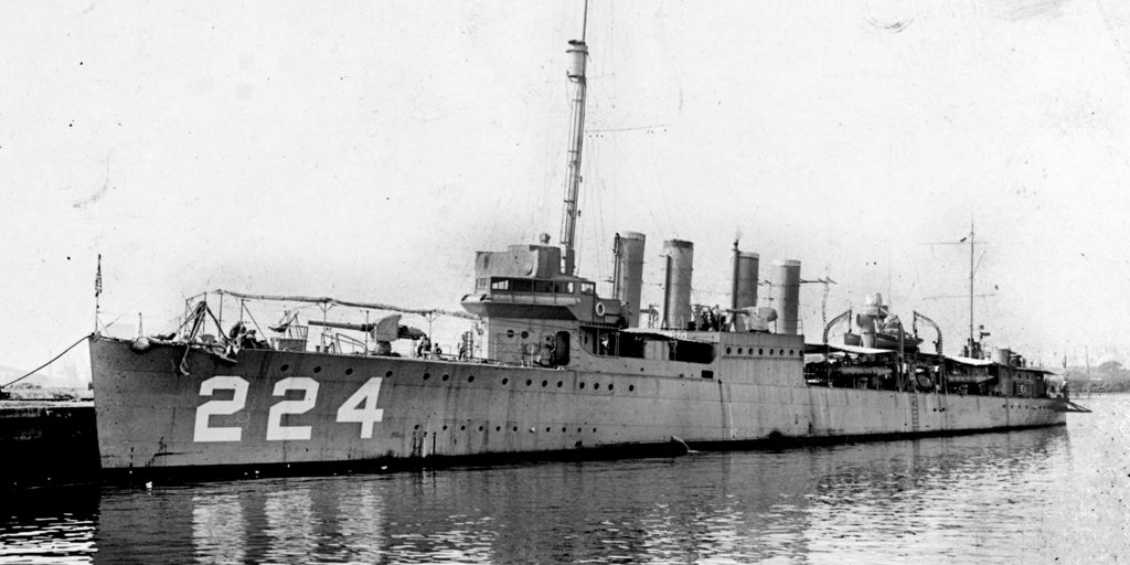 El «destructor fantasma» de la Segunda Guerra Mundial que apareció ...