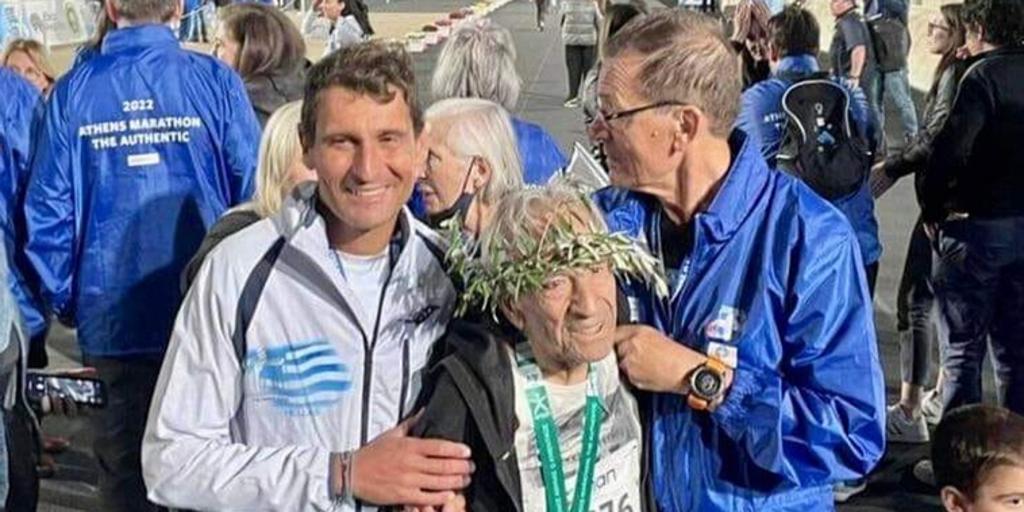 Stelios Prassás, el maratoniano nonagenario que bate todos los récords