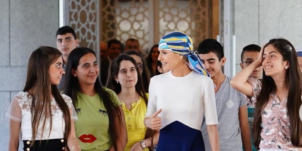 Asma, la esposa del presidente sirio Bashar al Asad, padece leucemia