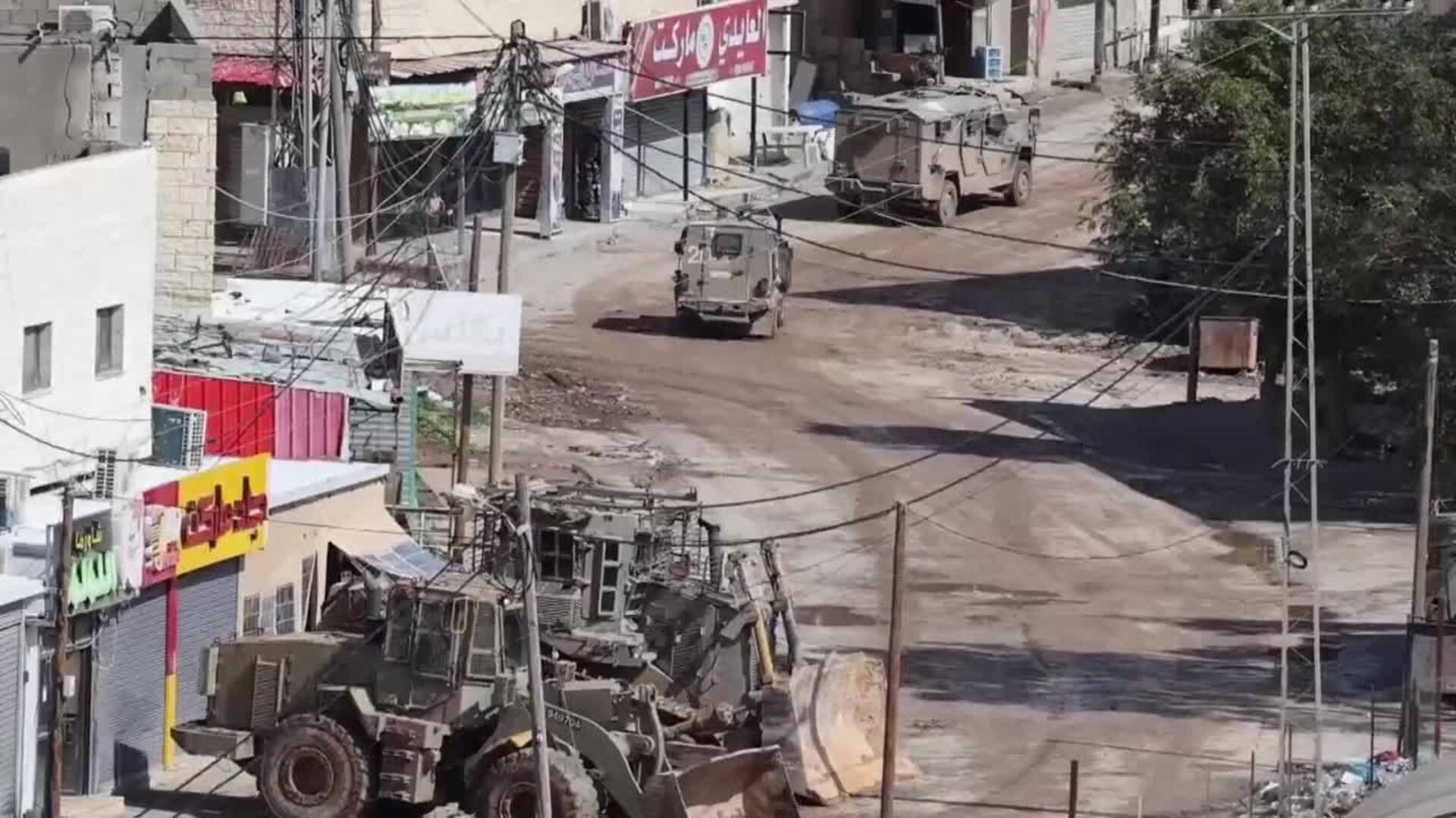 Continúa la operación militar israelí en el campamento de refugiados de ...
