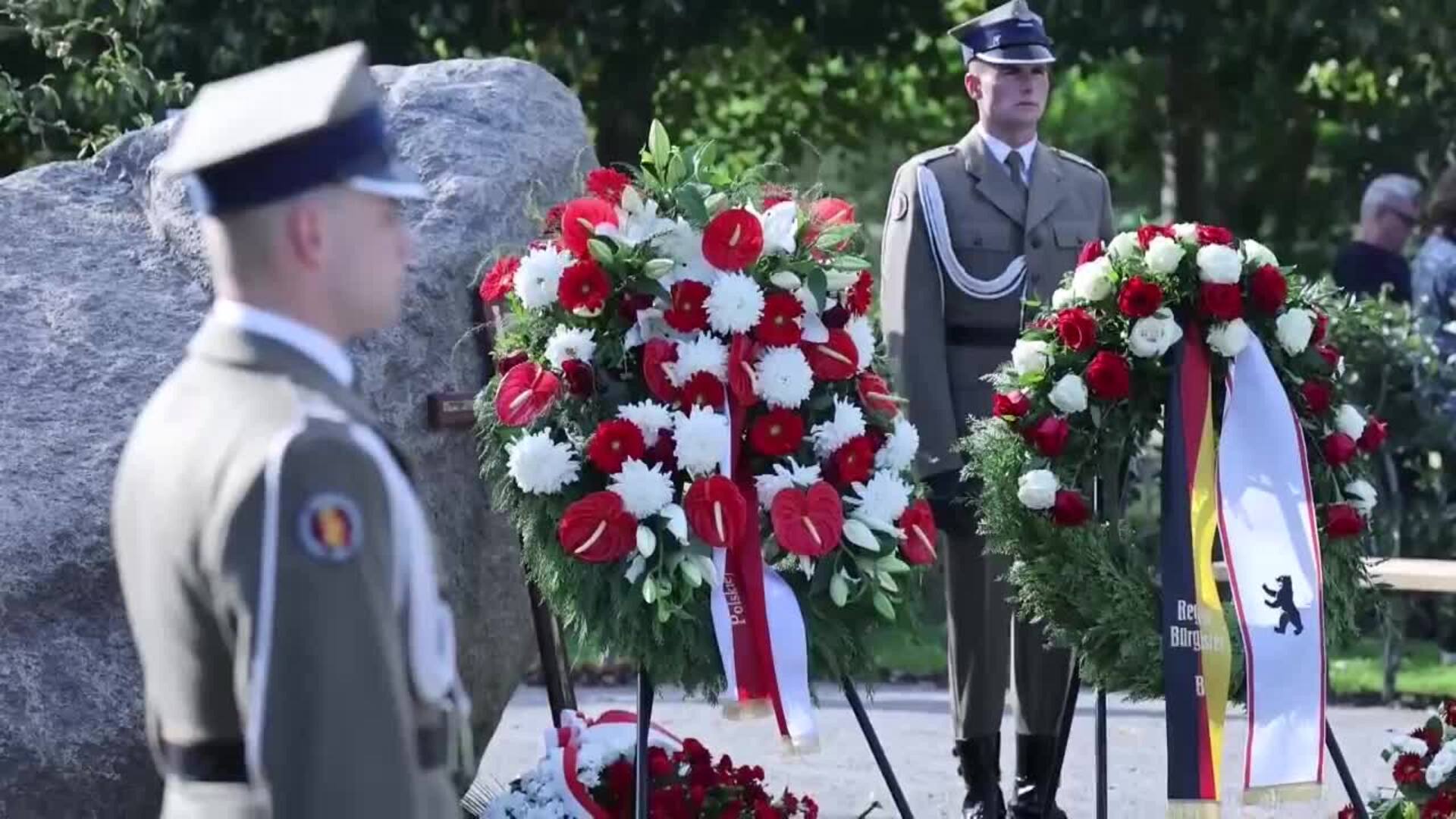 Alemania conmemora la invasión a Polonia de 1939