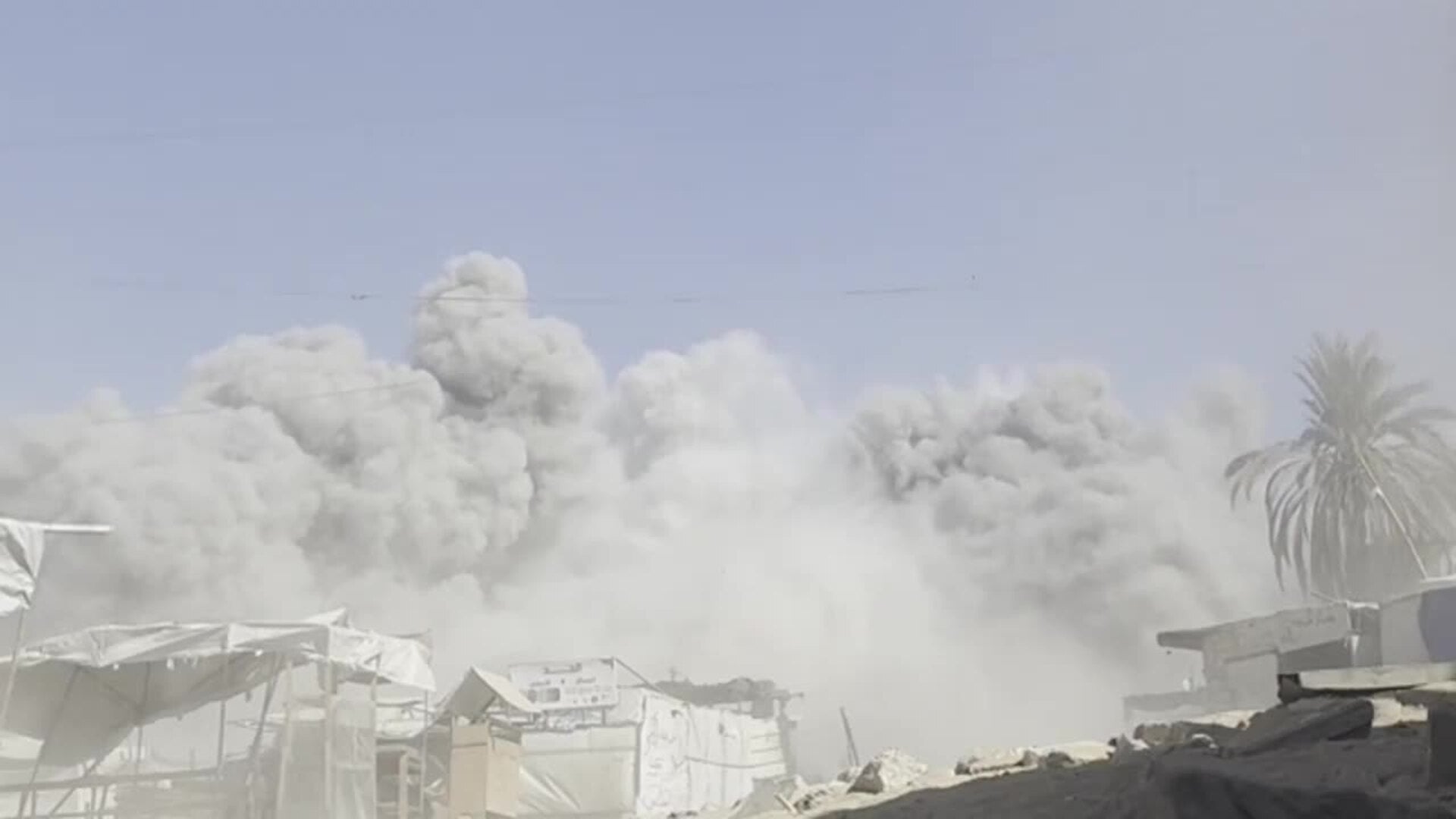 Un ataque aéreo israelí destruye otro de los rascacielos más altos de Gaza
