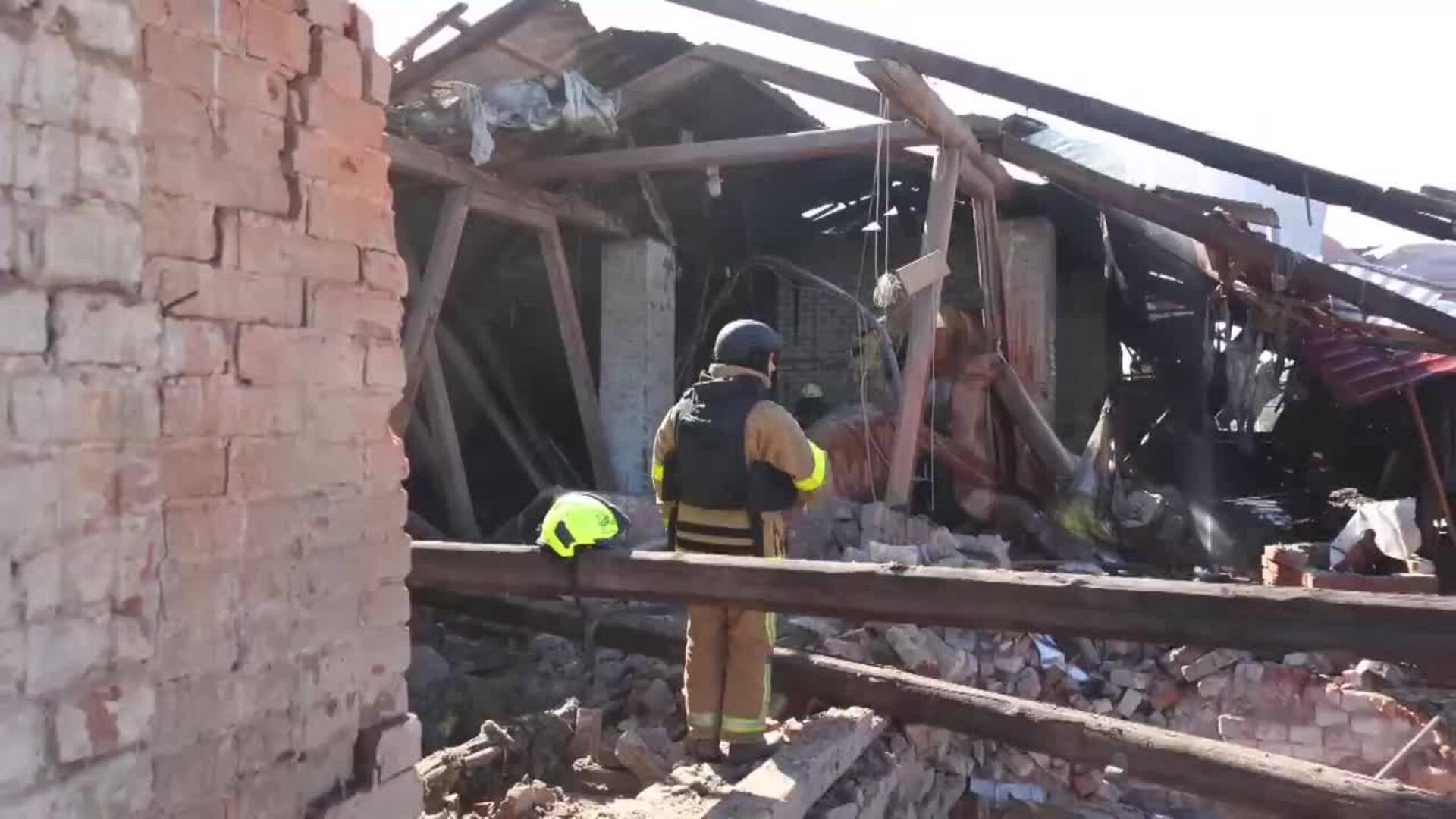 Un ataque con un dron ruso deja varios heridos en Járkov