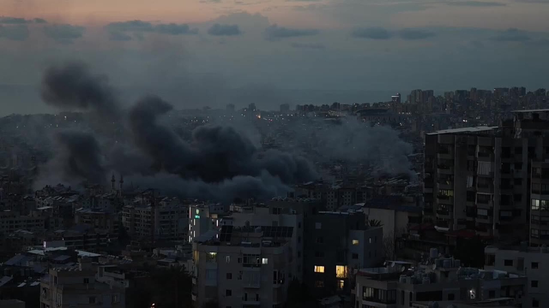 El Dahiye de Beirut vuelve a ser bombardeado por Israel
