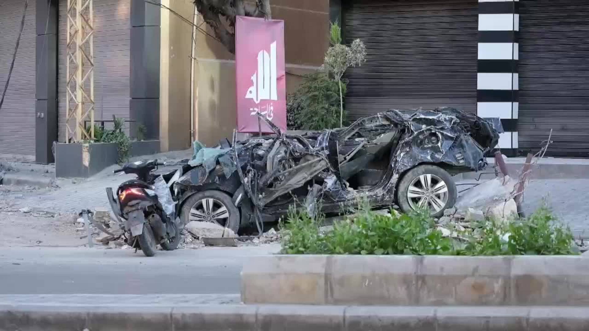 Los suburbios sur de Beirut, conocidos como Dahye, siguen bajo ataques