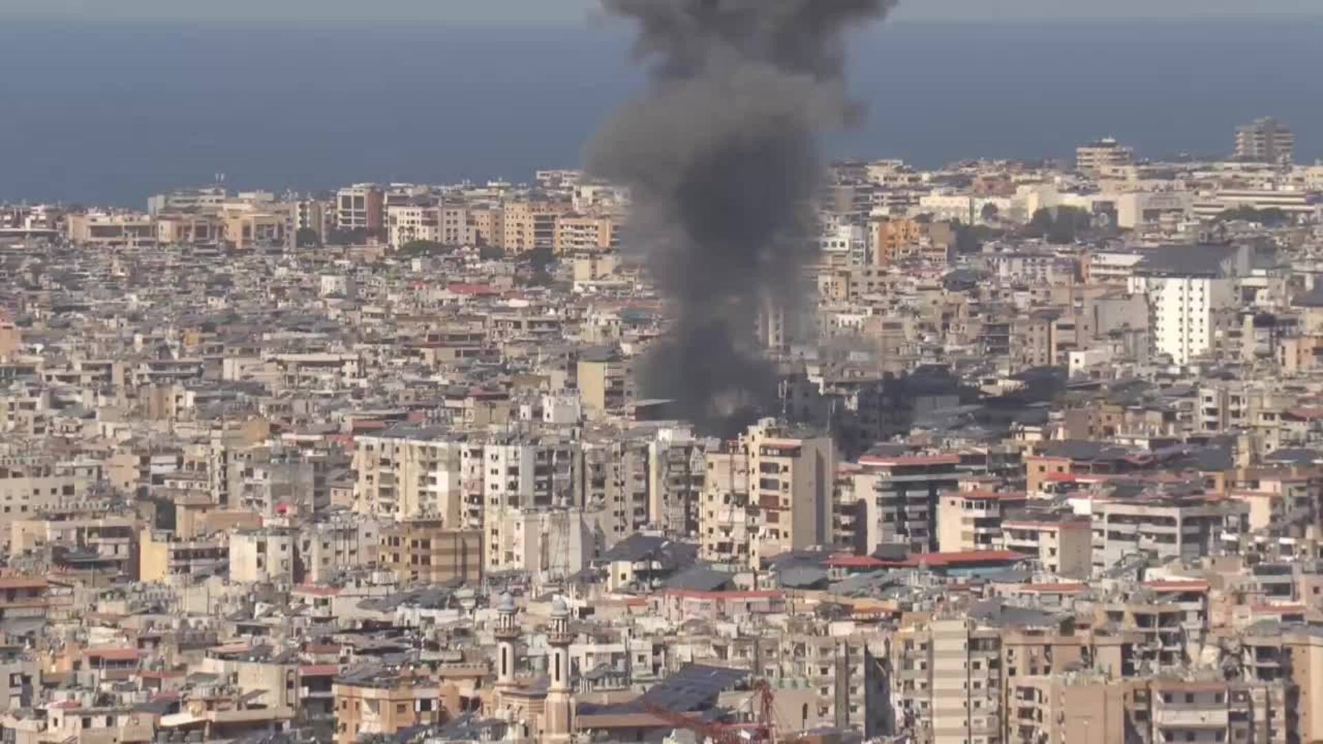 Nuevos bombardeos de Israel en el Dahye de Beirut