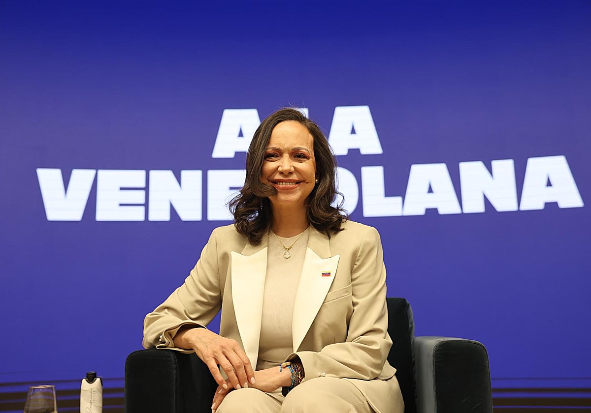 María Corina Machado: «El acto de Barcelona demuestra que la cita con ...