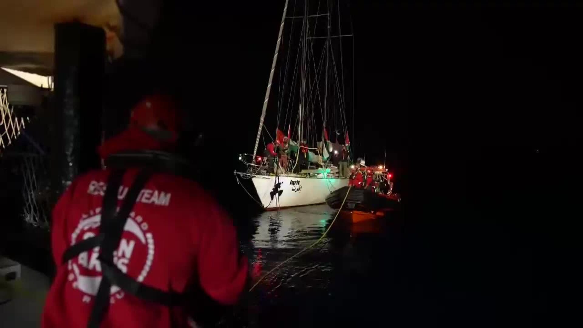 Open Arms rescata a 12 activistas de la flotilla a la deriva tras el ...