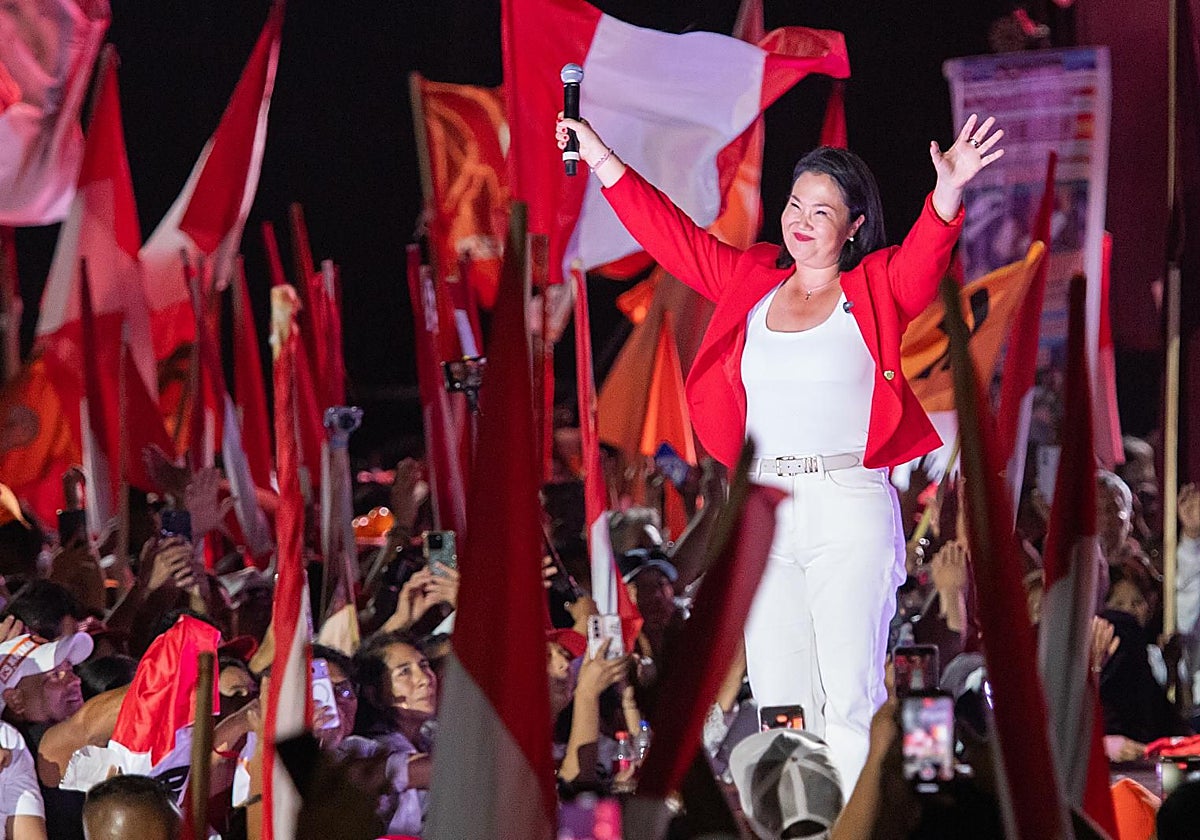 Keiko Sofía Fujimori busca por cuarta vez ser presidenta de Perú