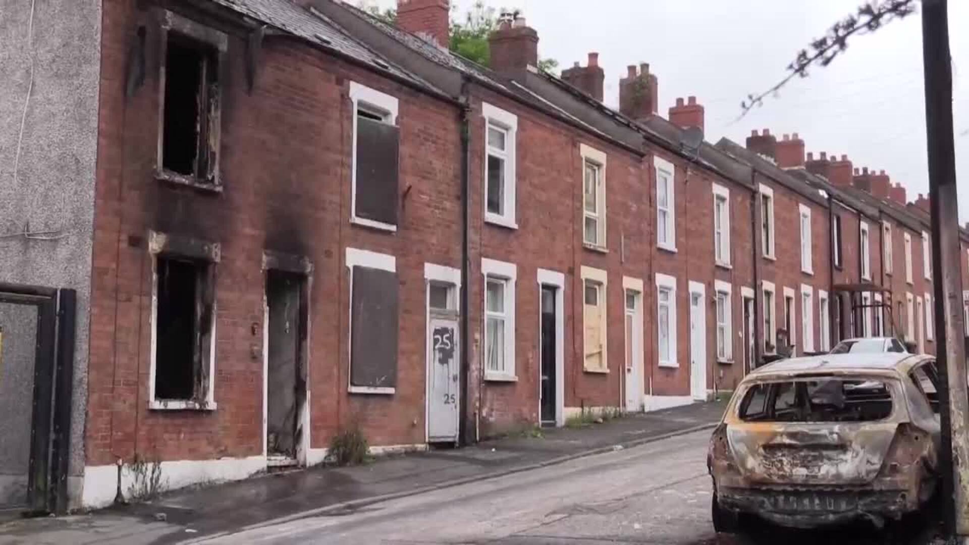 Tensa calma en las calles de Belfast tras dos noches de disturbios