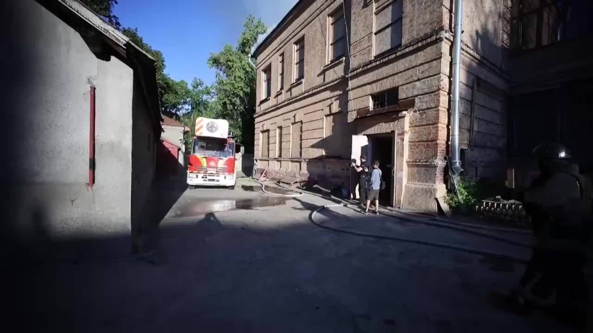 Un ataque ruso con drones causa daños en el Museo de Arte de Járkov