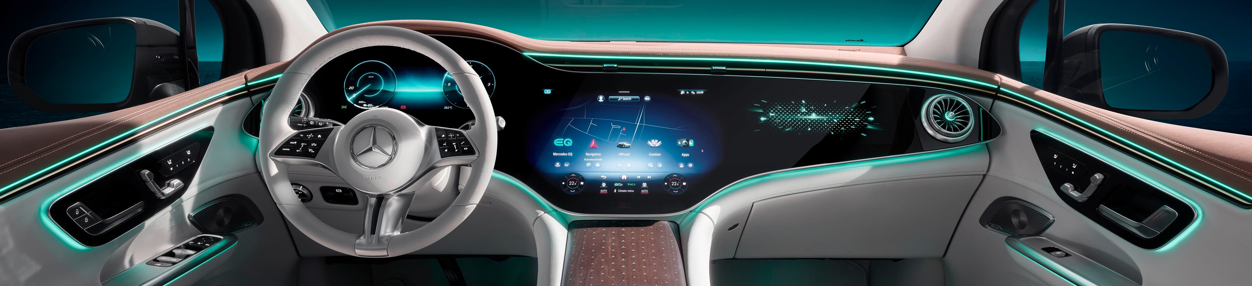 EQE SUV, la variante polivalente de la berlina de negocios de Mercedes-Benz se hace grande