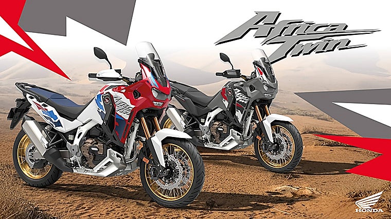La Honda Africa Twin 2026 luce nuevos colores y gráficos para 2026