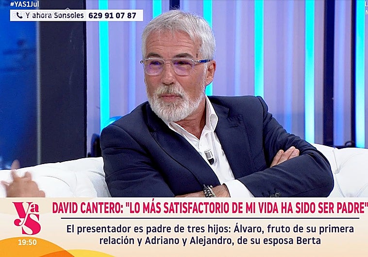 David Cantero desvela la realidad tras los titulares del «hijo bastardo ...