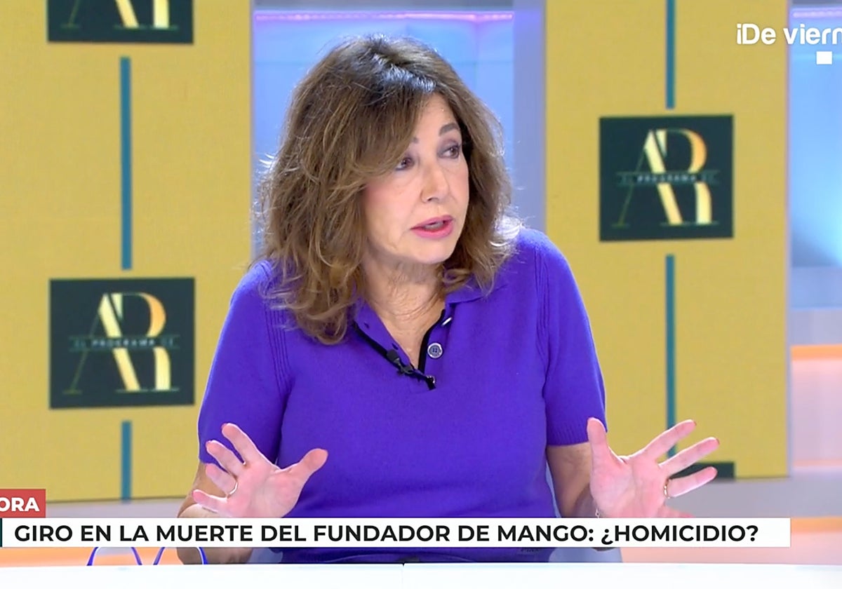 El programa de Ana Rosa: Ana Rosa Quintana dicta una rotunda sentencia sobre la imputación del ...