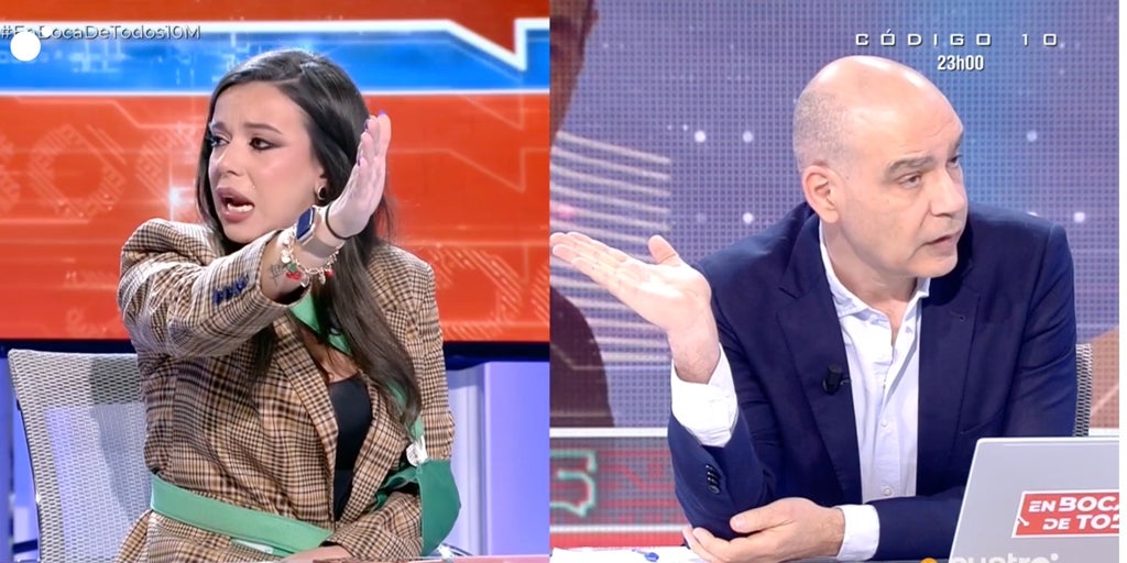 Sarah Santaolalla deja el programa de Nacho Abad tras acusarle de ...