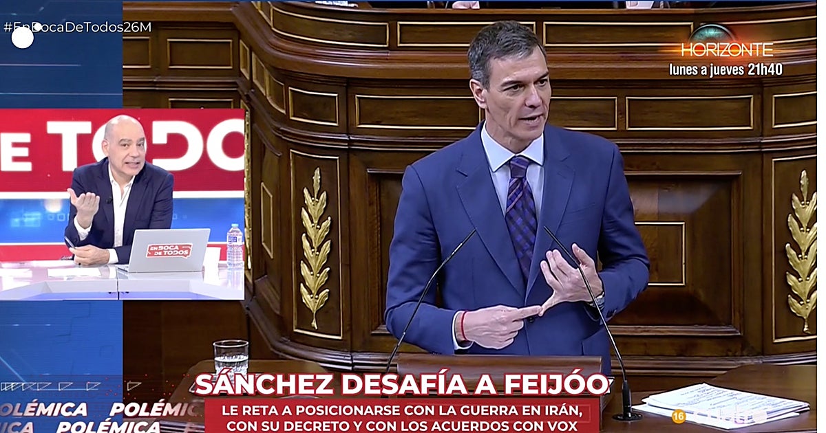 Nacho Abad escucha la última de Sánchez y la réplica brutal: «Me lo ha ...