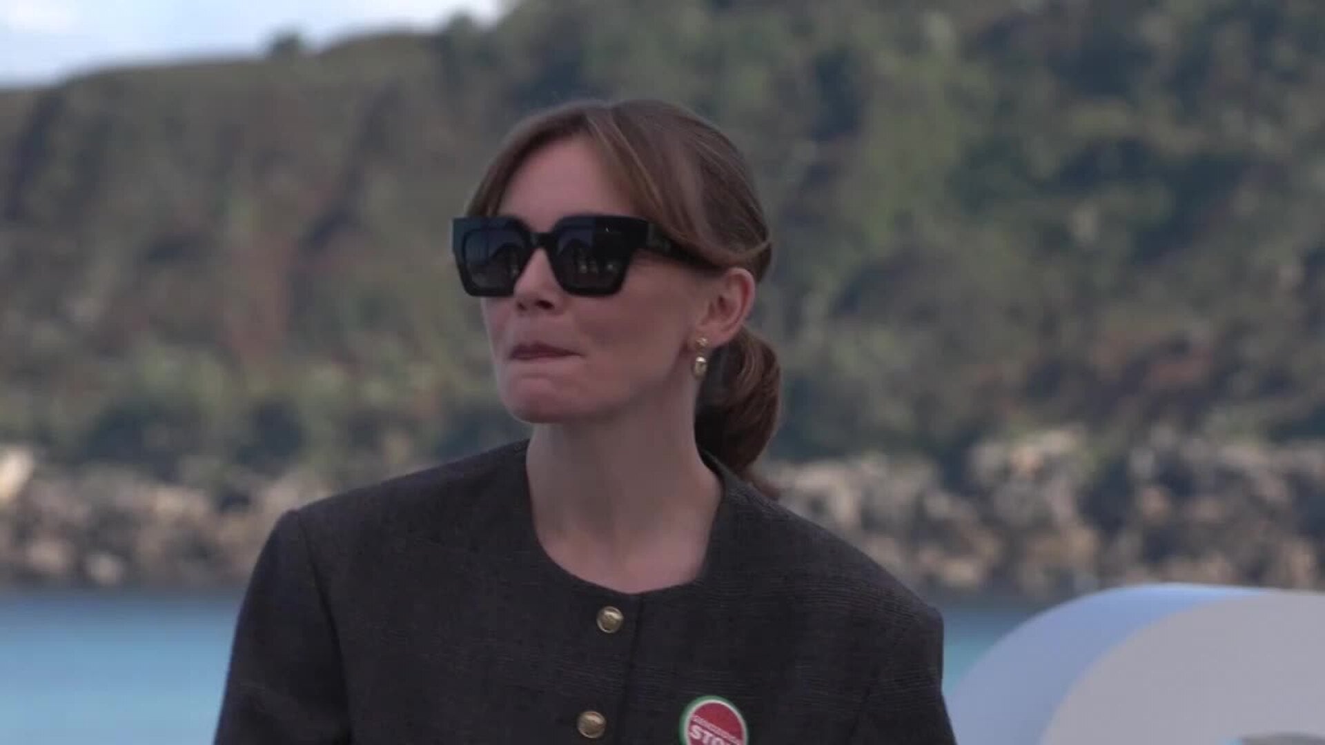 El equipo de 'Zeru Ahoak' posa en el Festival de Cine de San Sebastián