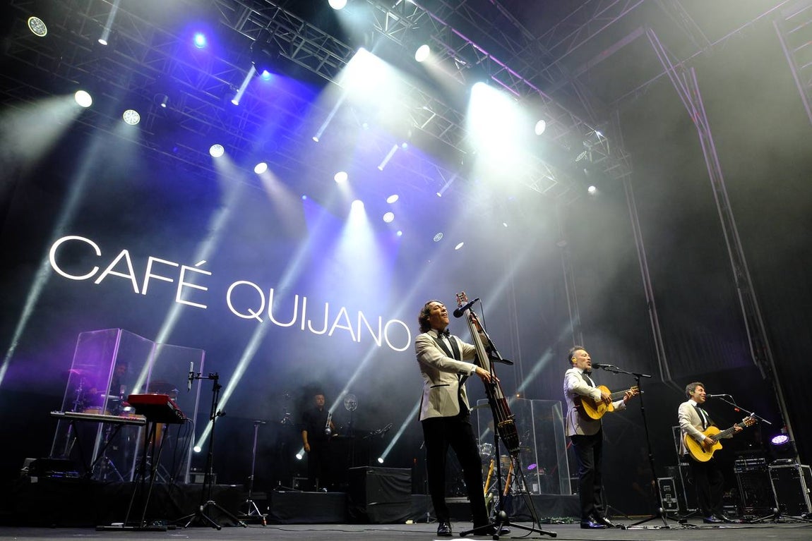 En imágenes, el concierto de Café Quijano en el Tío Pepe Festival