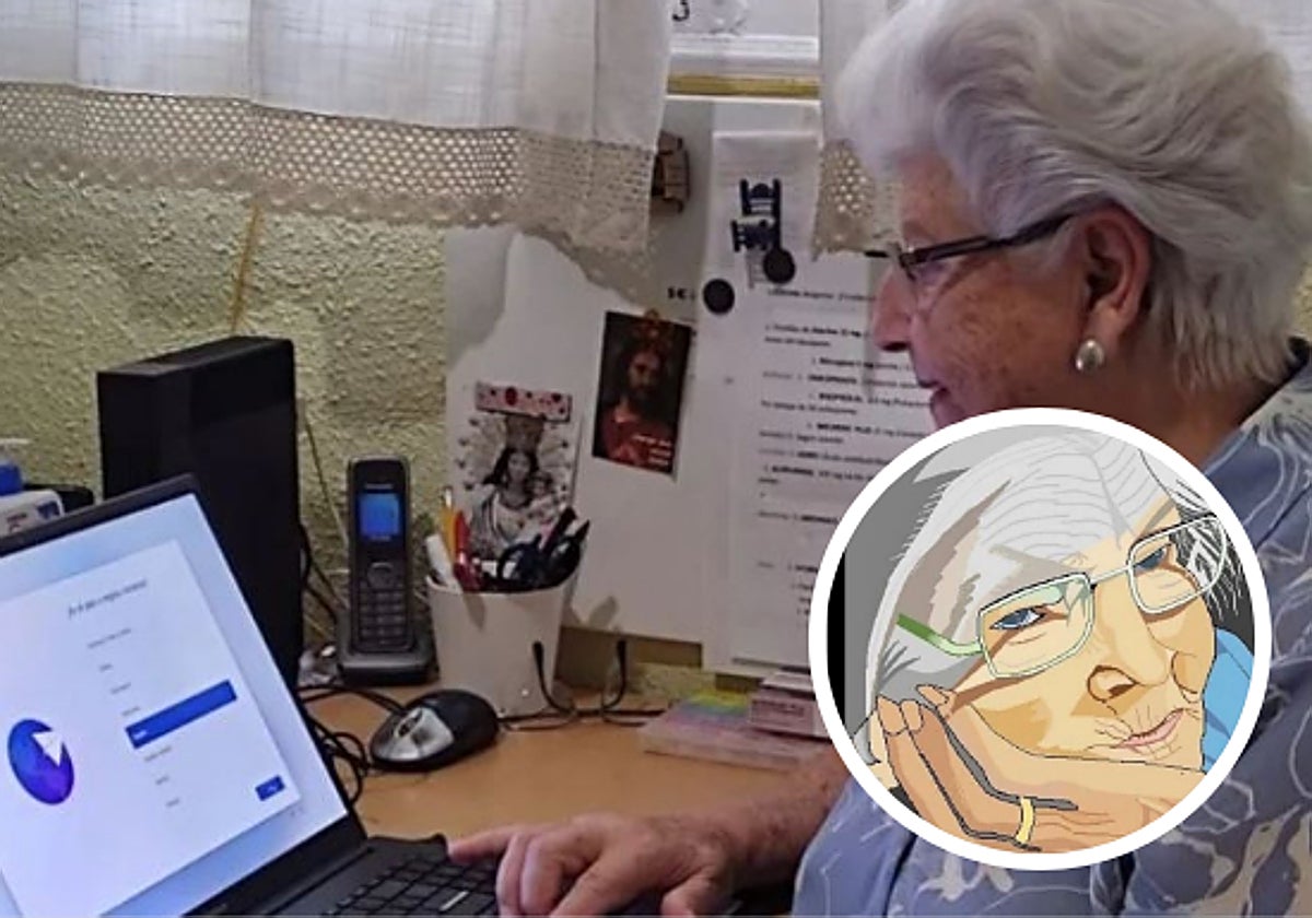 Los impresionantes dibujos hechos con 'Paint' de Concha García, una ...