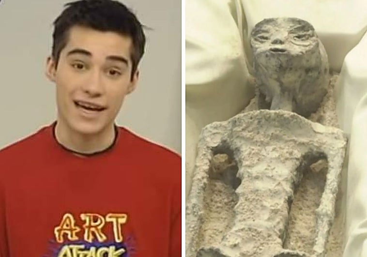 El mítico Jordi Cruz de Art Attack explica cómo hacer tu propio extraterrestre momificado como ...