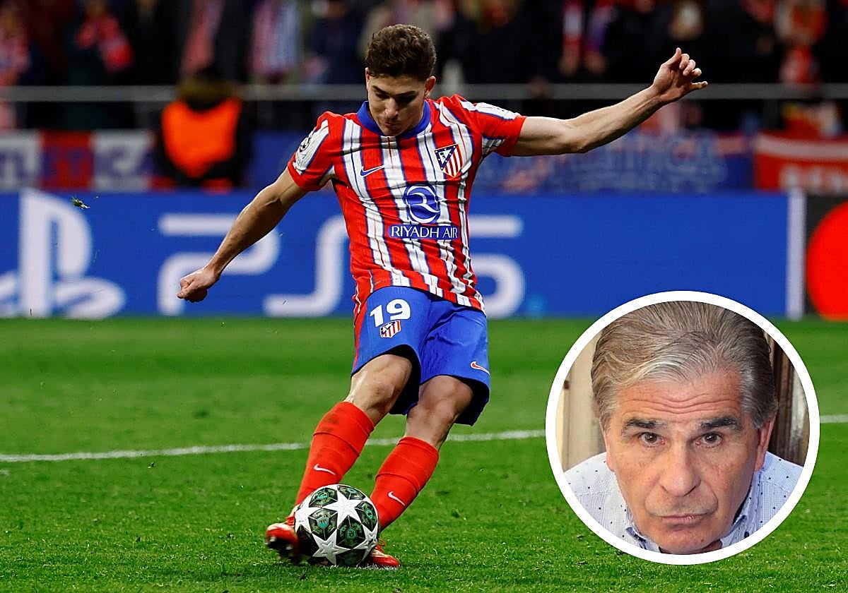 Pedro Ruiz dice lo que muchos piensan sobre el penalti de Julián ...