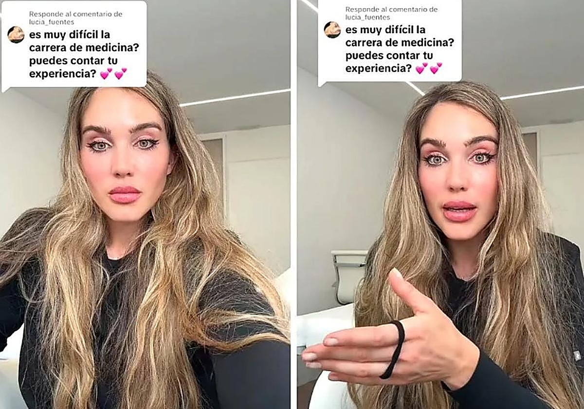Preguntan a una doctora si la carrera de Medicina es difícil y no se ...