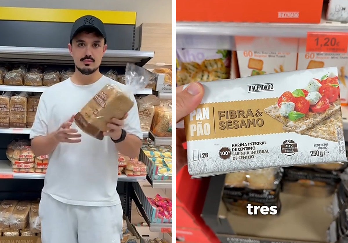 Un nutricionista va a Mercadona e indica cuál es el mejor pan que se ...