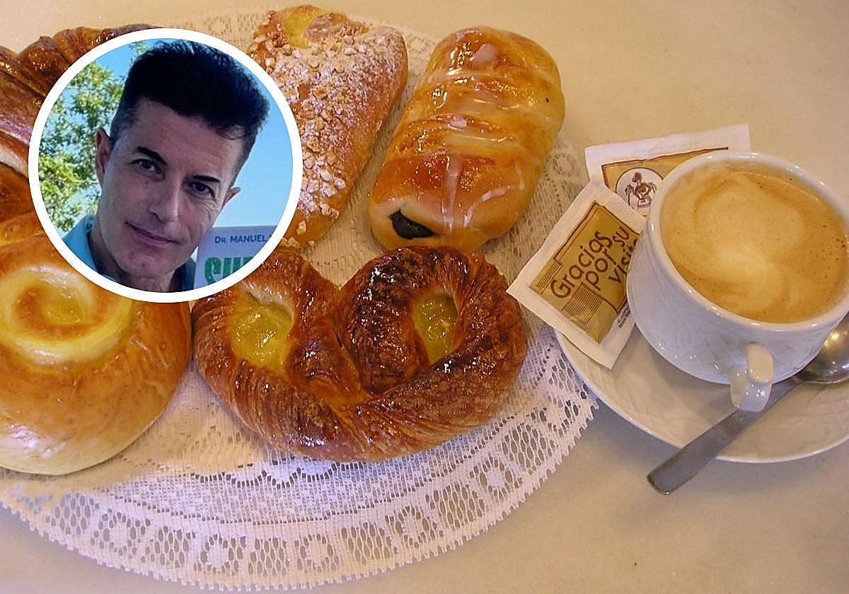 El doctor Manuel Viso avisa a los que desayunan con un café y bollo ...