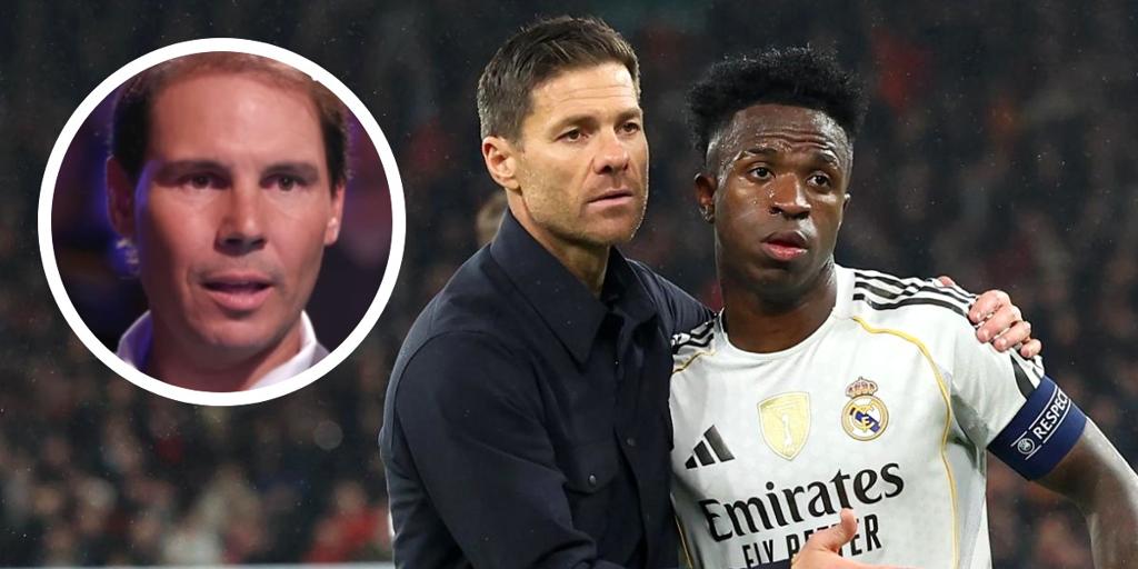 Rafa Nadal no se corta y dice lo que muchos piensan sobre Vinicius y su ...