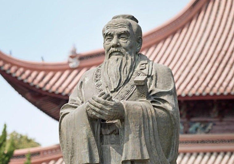 Confucio, filósofo chino, sobre cómo alcanzar la felicidad: «El hombre ...