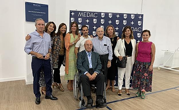 MEDAC rinde homenaje al empresario Vicente Puchal con un pabellón ...