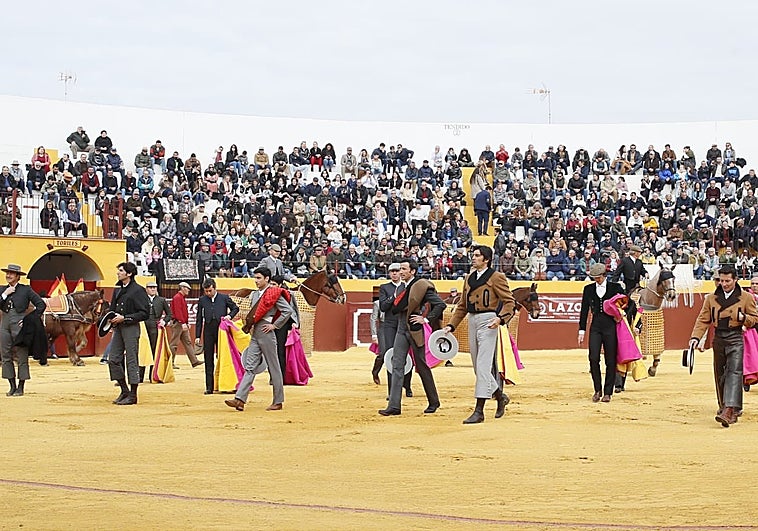 Festival taurino en Nerva: una mina de bravura y triunfos